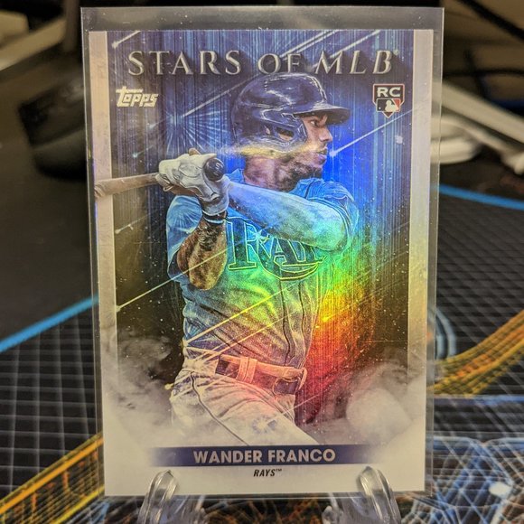 Topps | Other | 222 Topps Wander Franco Rookie Stars Of The Mlb Rc ...